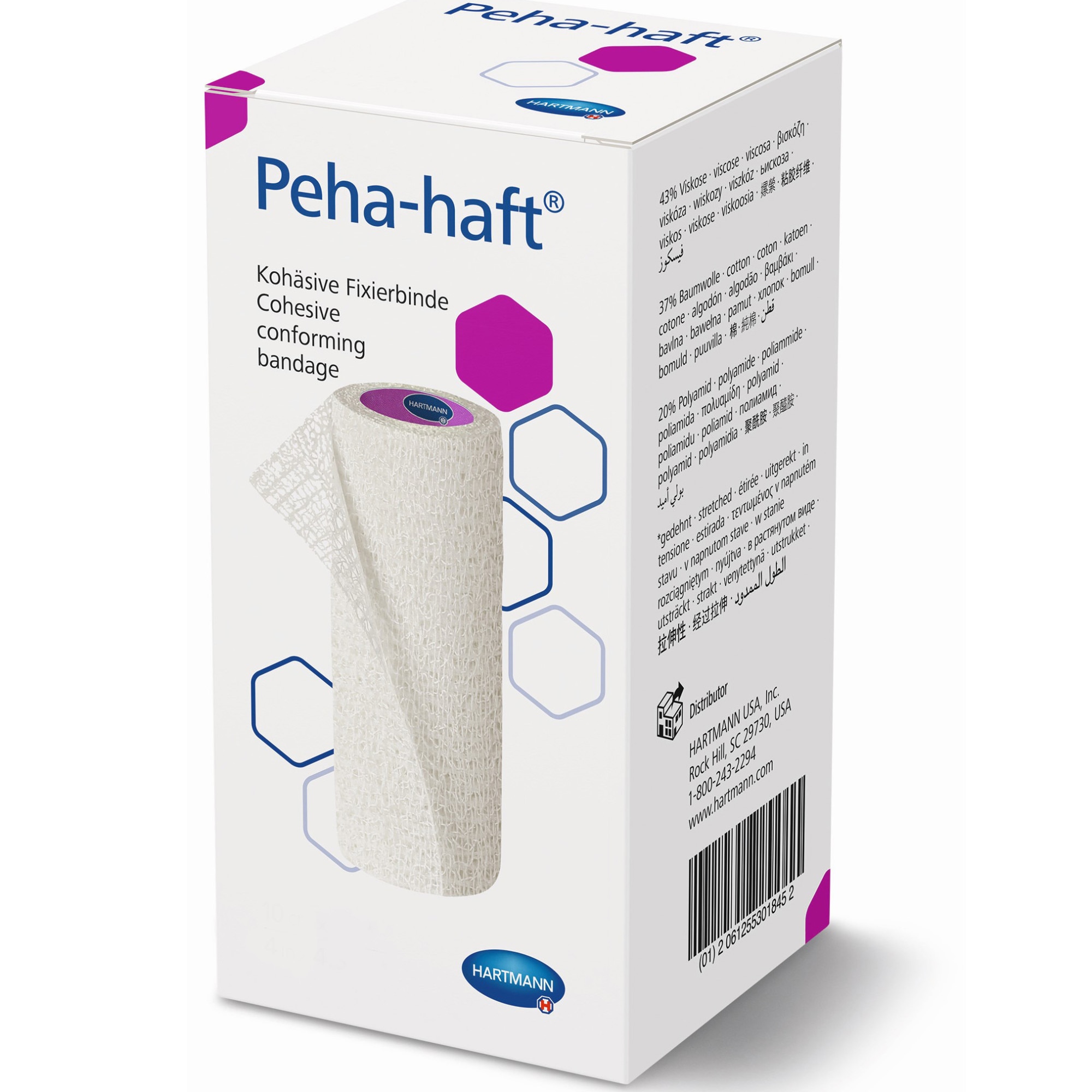 Fasa elastica autoadeziva Hartmann, Peha-haft, 12 cm x 20 m - eMAG.ro