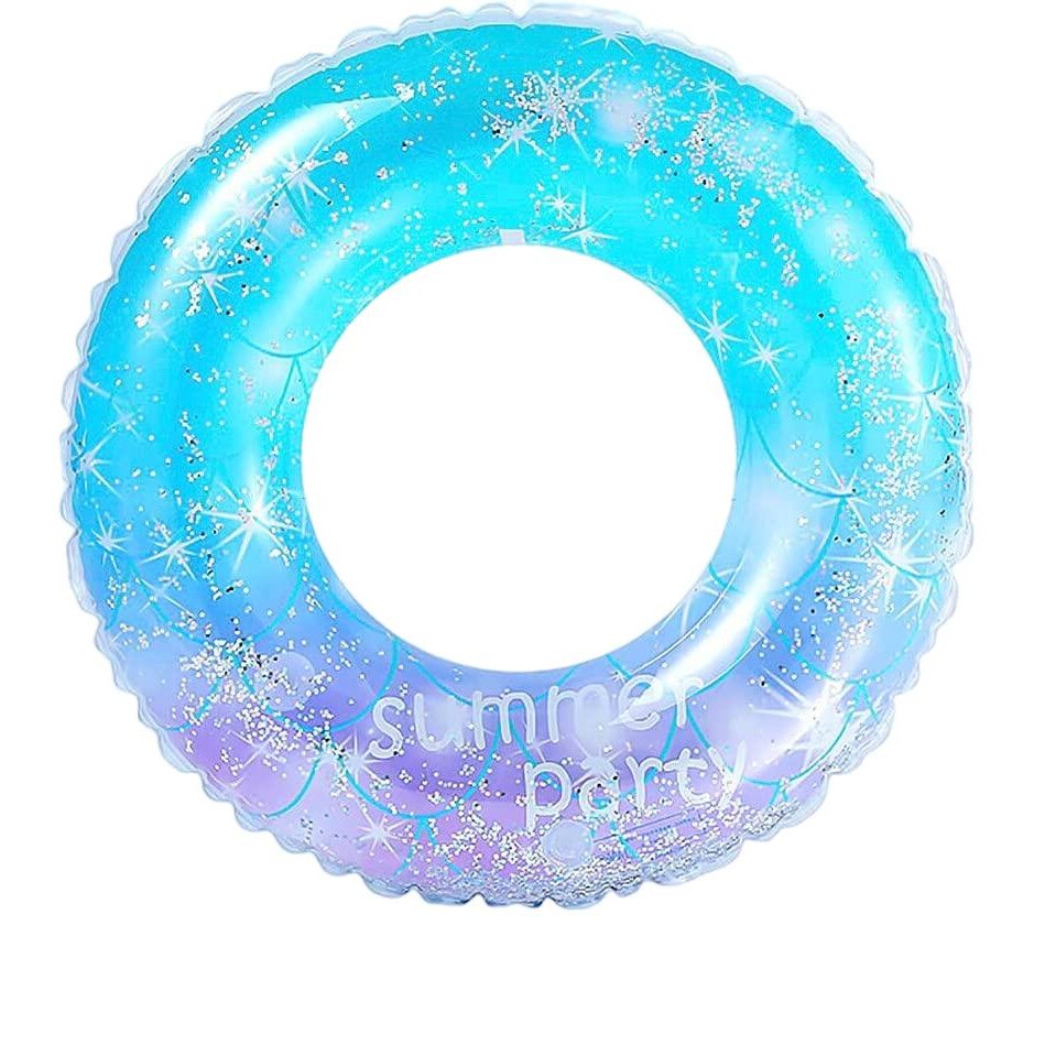 Colac gonflabil pentru copii, PVC, Multicolor - eMAG.ro