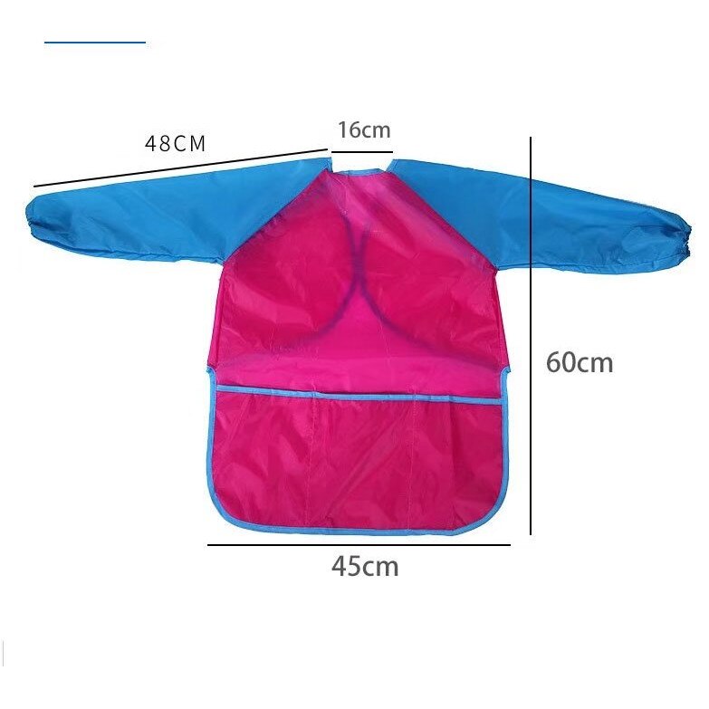 Set 2 sorturi pentru pictura pentru copii, Nailon, Varsta 3-7 ani ...