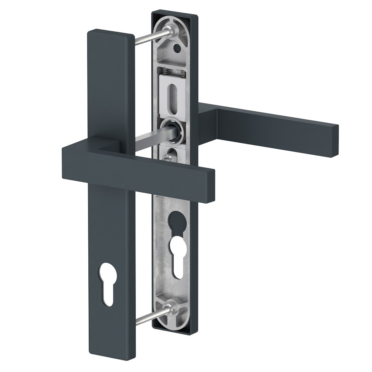 Maner usa Dublin37, din aluminiu eloxat, latime sild 37mm, interax 92mm ...