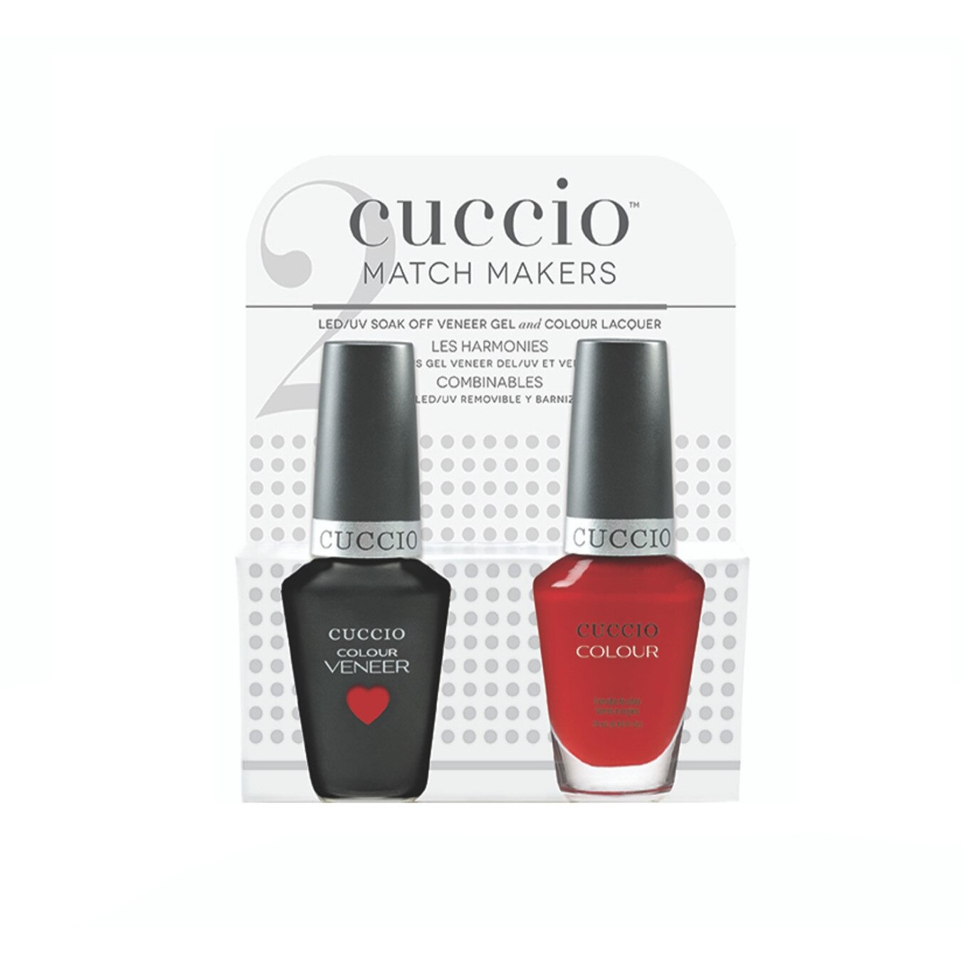 Kit Cuccio Match Makers Cuccio Colour, A Pisa My Heart, 26 ml- Oja ...