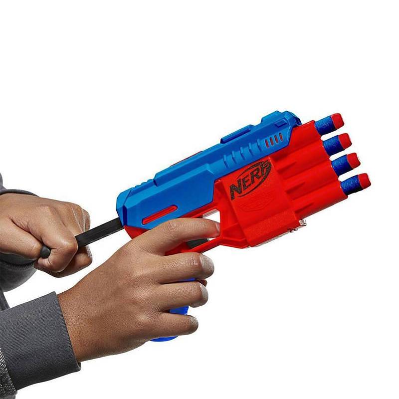 Set 2 blastere Nerf Alpha Strike - Claw Dual QS-4, 10 proiectile - eMAG.ro