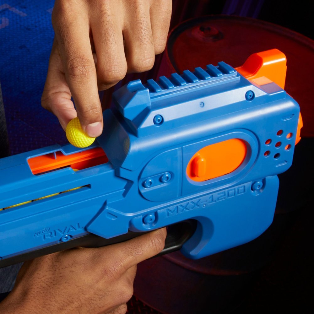 Бластер Nerf Rival Motorized - Charger MXX-1200, 24 снаряда - eMAG.bg