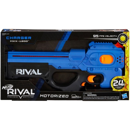 Blaster Nerf Rival Motorized - Charger MXX-1200, 24 proiectile - eMAG.ro
