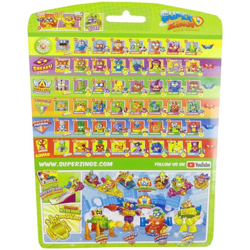 Set 5 figurine SuperZings, seria 3 - eMAG.ro