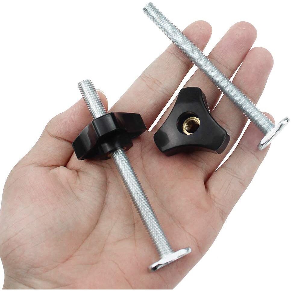 Set 2 cleme de fixare, Metal, Argintiu - eMAG.ro