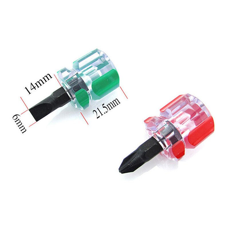 Set 6 mini surubelnite, 35.5mm, Rosu/Verde - eMAG.ro