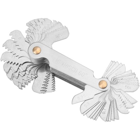 Set 58 lere pentru filete, Inox, Argintiu - eMAG.ro