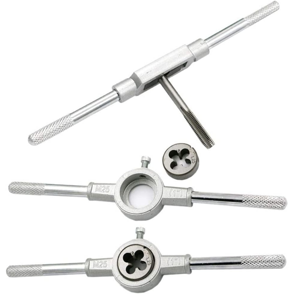 Set de filiere si tarozi, Metal, 12 piese, Argintiu - eMAG.ro