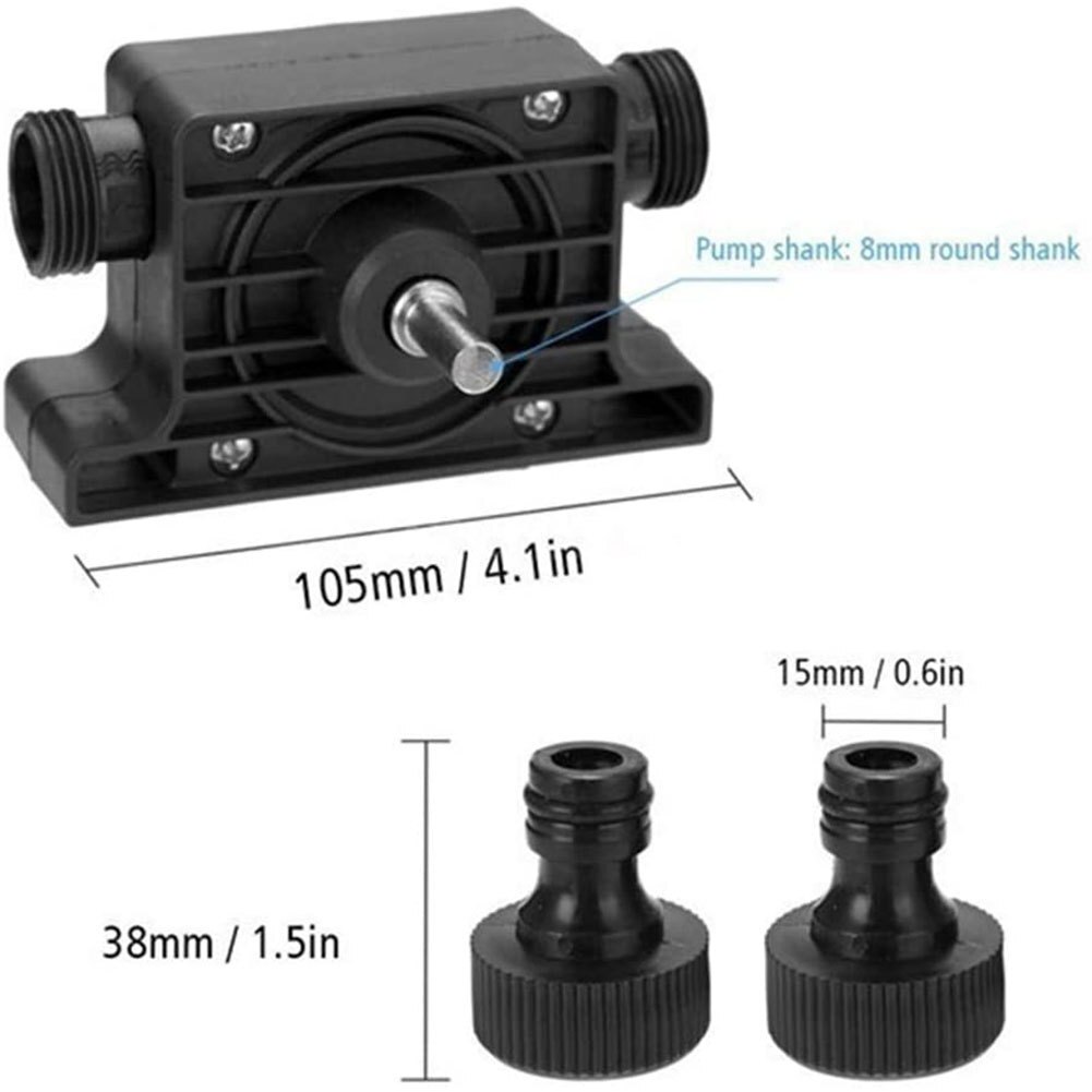 Pompa electrica apa, Plastic/Metal, 1500 rpm, Negru - eMAG.ro
