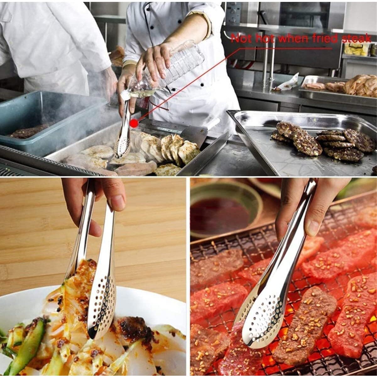 Set de 2 clesti, Inox, Argintiu - eMAG.ro
