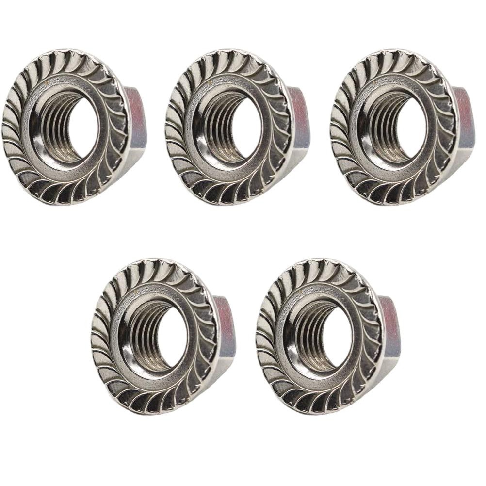 Set 5 piulite de blocare, Inox, M16 - eMAG.ro