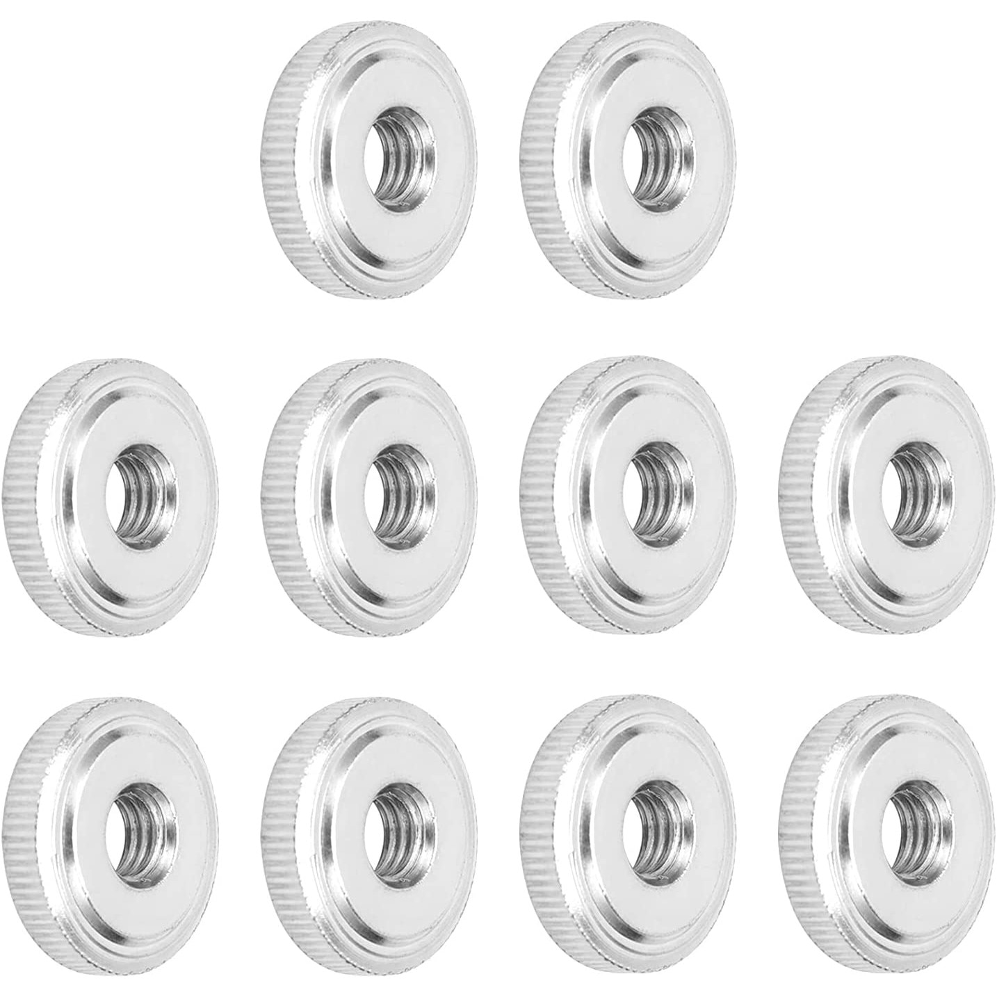 Set 10 piulite, Inox, 125 mm, Argintiu - eMAG.ro