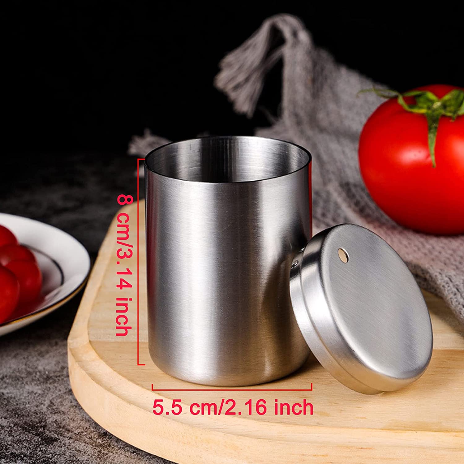 Suport scobitori, Inox, Argintiu - eMAG.ro