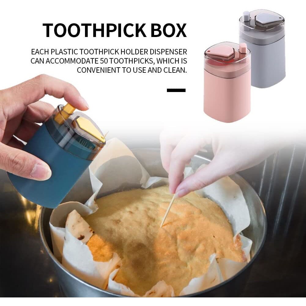 Dispenser scobitori, Plastic, Gri - eMAG.ro