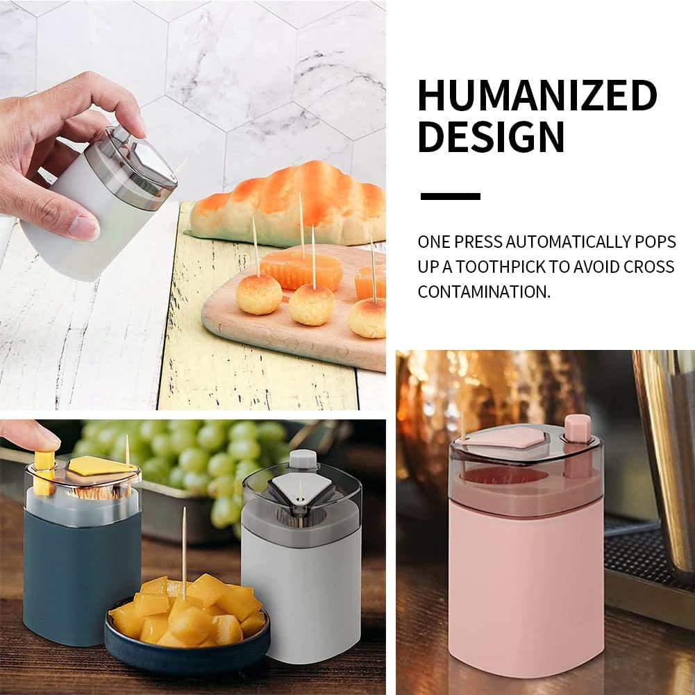 Dispenser scobitori, Plastic, Gri - eMAG.ro