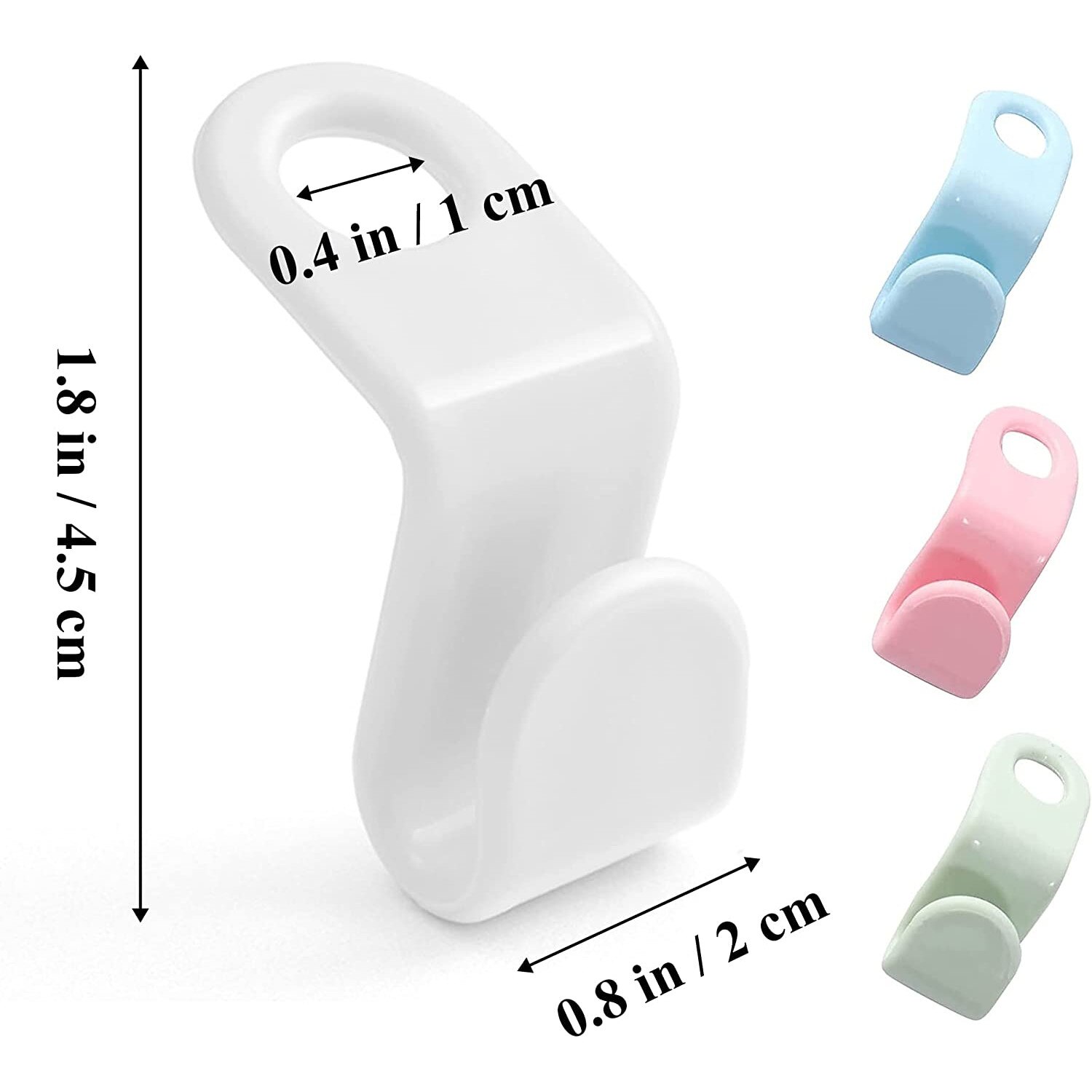 Set separator umerase, Plastic, 20 bucati, Multicolor - eMAG.ro
