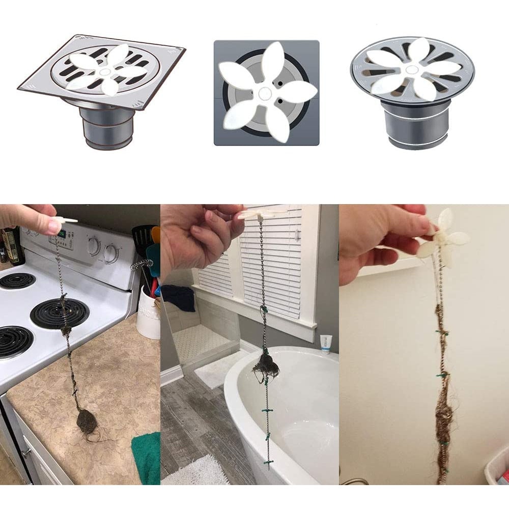 Set 20 site de scurgere pentru cada/dus, Plastic, Alb - eMAG.ro