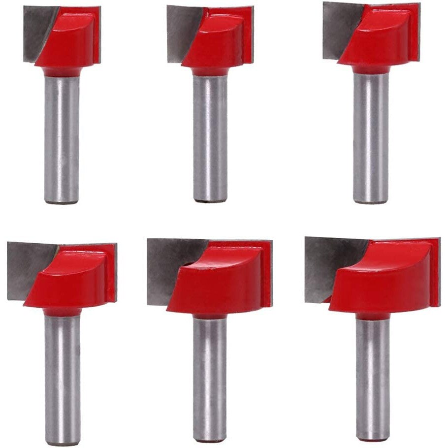 Set 6 freze pentru lemn, Rosu/Negru - eMAG.ro