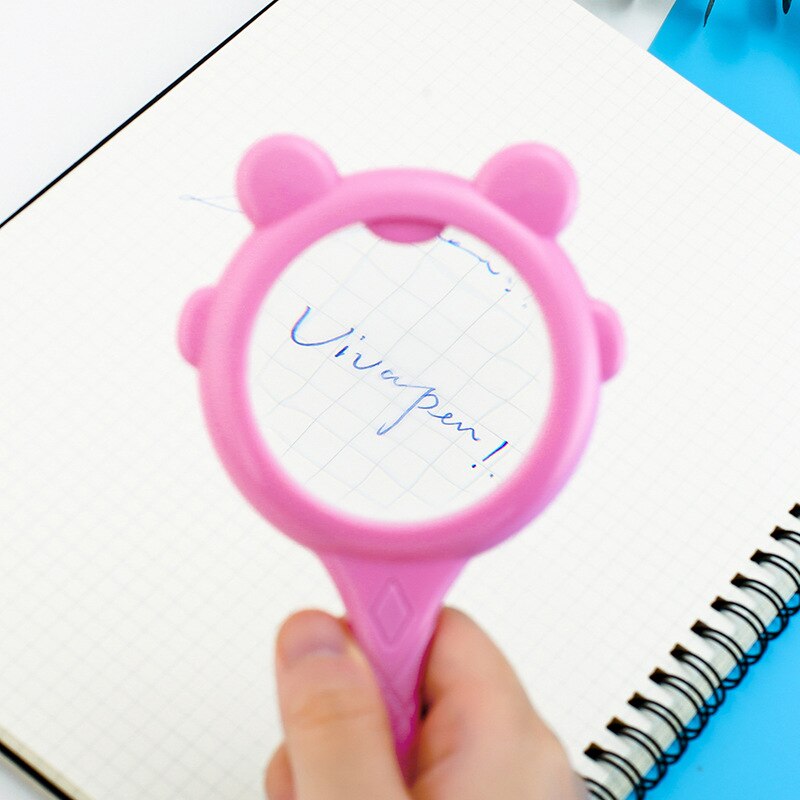 Set 2 lupe pentru copii, Plastic, 60 mm, Roz/Albastru - eMAG.ro