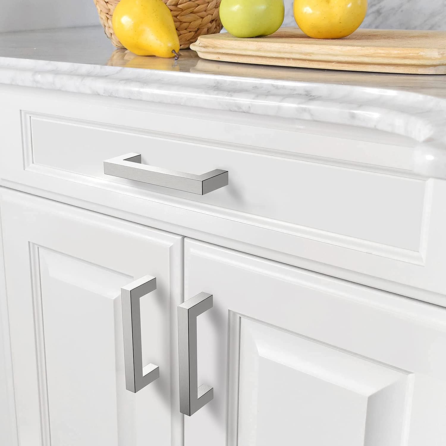 Set de 2 manere, Inox, Argintiu - eMAG.ro