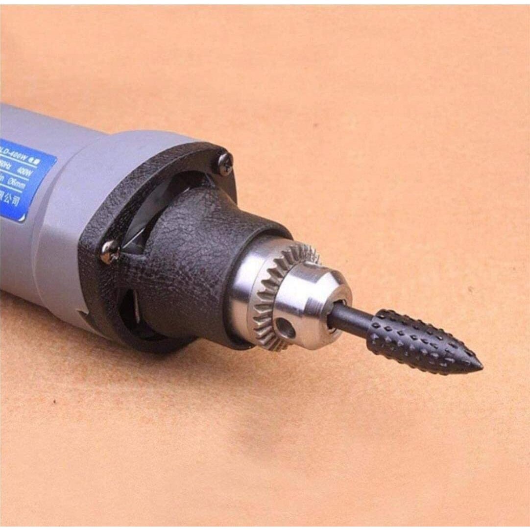 Set pile rotative, Otel, 1/4", Slefuire/prelucrarea lemnului, Negru ...
