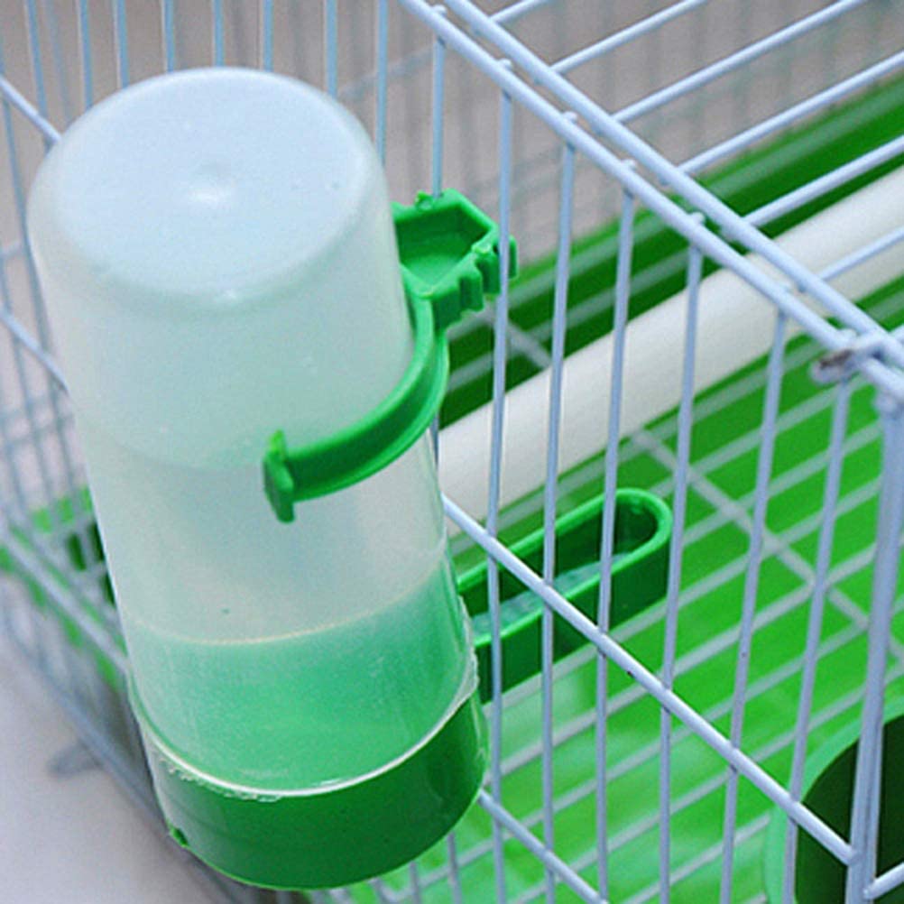 Recipient apa pasari, 5 adapatori, Automat, Plastic, Verde/Transparent ...