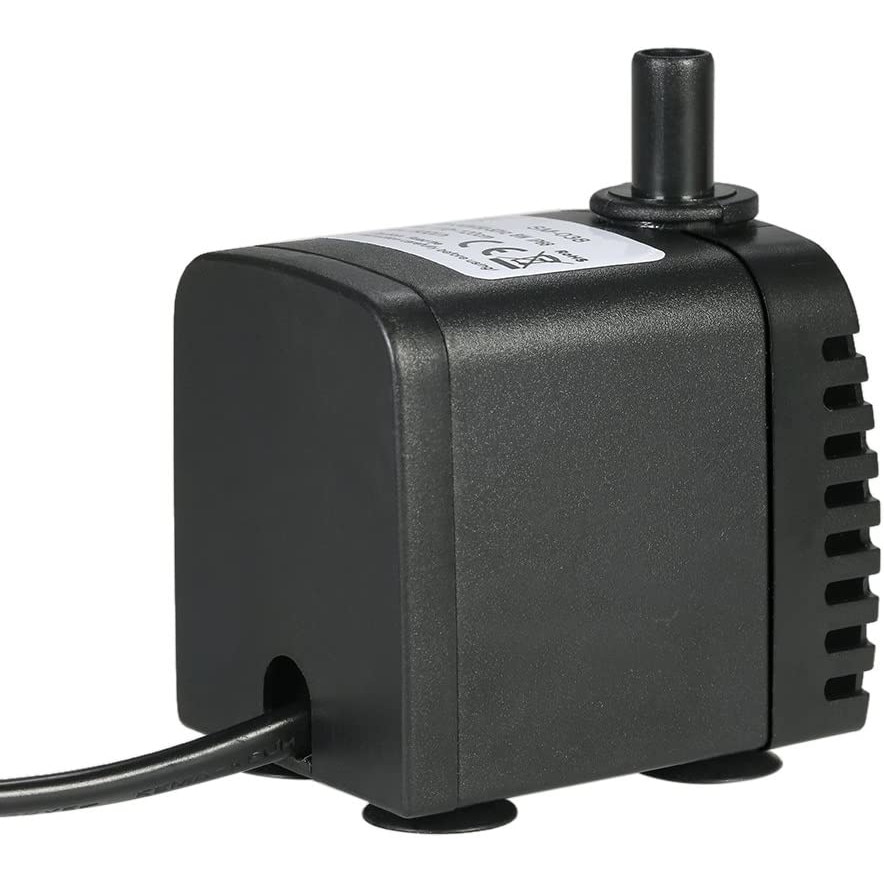 Pompa de apa submersibila, 600 l/h, 8 W, Pentru acvariu, Negru - eMAG.ro