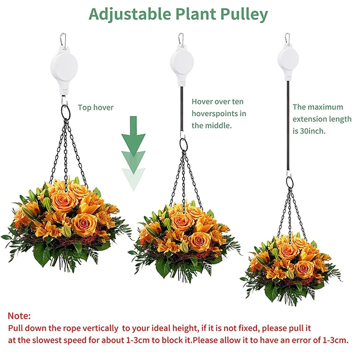Scripete extensibil, Plastic, 75 x 190 mm, Alb - eMAG.ro