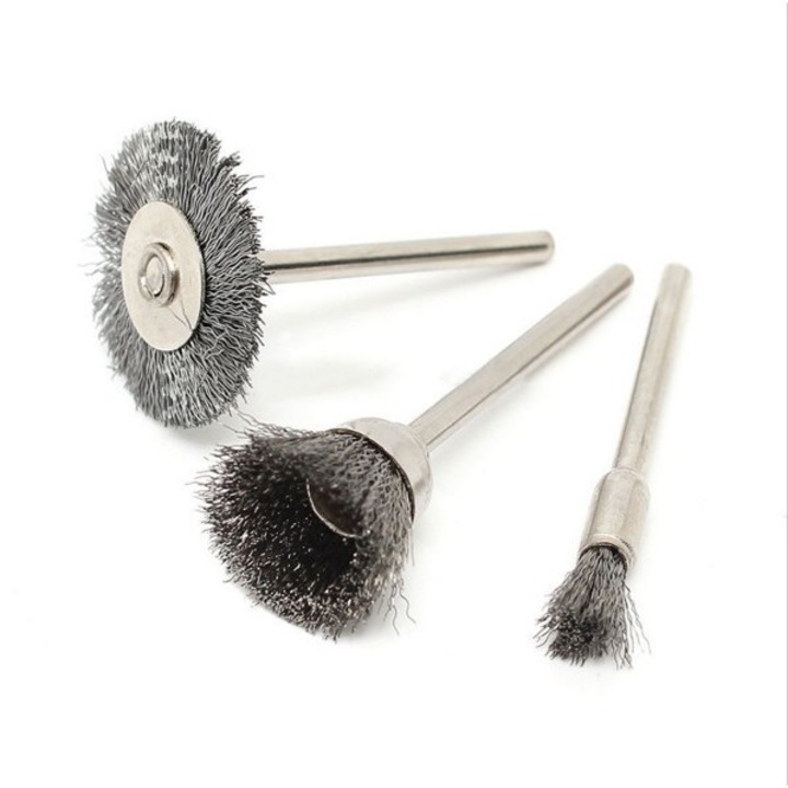 Set 60 capete pentru freza electrica, Alama/Otel, Argintiu - eMAG.ro