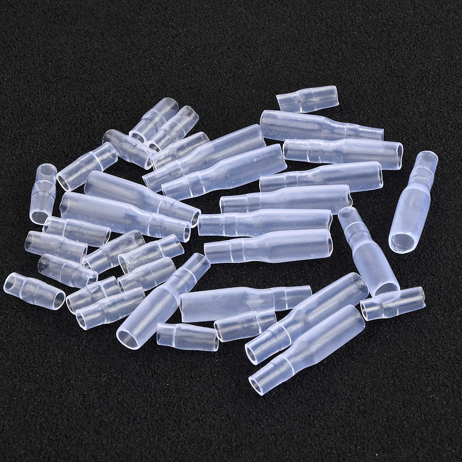 Set 400 conectori cu terminale tip glont, Cupru/Plastic, 4 mm ...