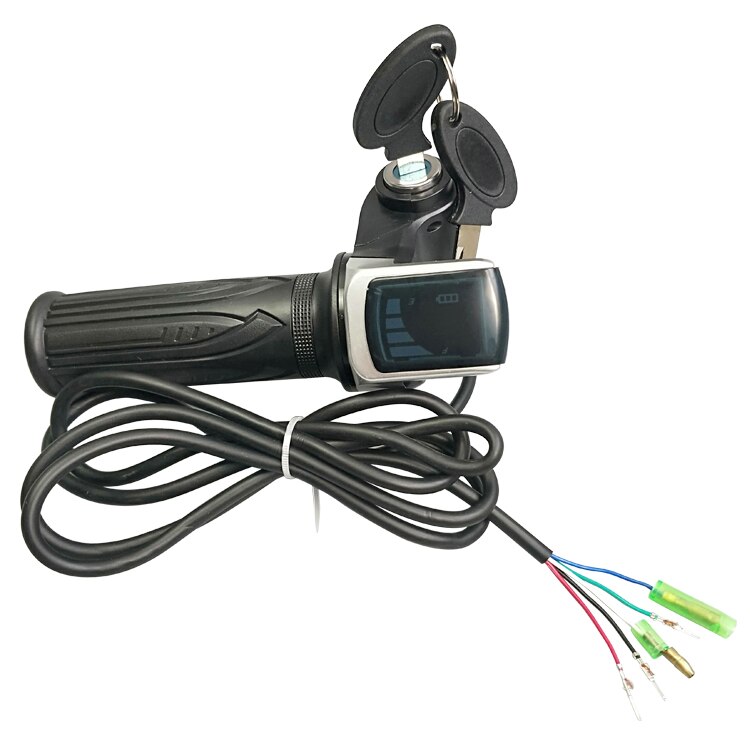 Contor digital LED, 60 V, pentru bicicleta electrica/scuter, Negru ...