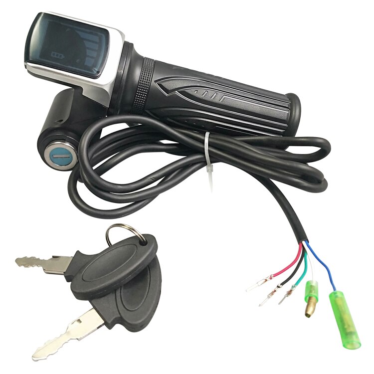 Contor digital LED, 60 V, pentru bicicleta electrica/scuter, Negru ...