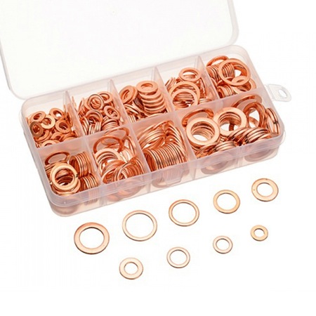 Set 400 saibe, Cupru, 9 Dimensiuni, Aramiu - eMAG.ro