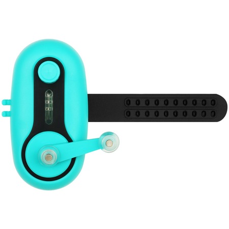 Detector de muscaturi de pescuit, PC/Cauciuc, LED/Alarma, Albastru ...