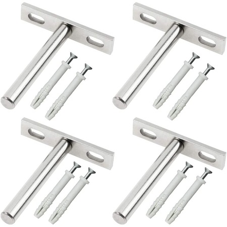 Suport rafturi, 79 mm, Metal, Argintiu - eMAG.ro