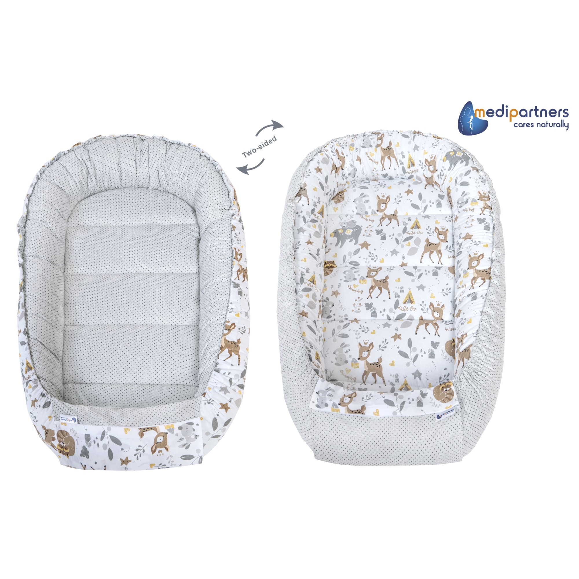 Set de 5 piese Cosulet bebe, Medi Partners, Model de Caprii, cu ...