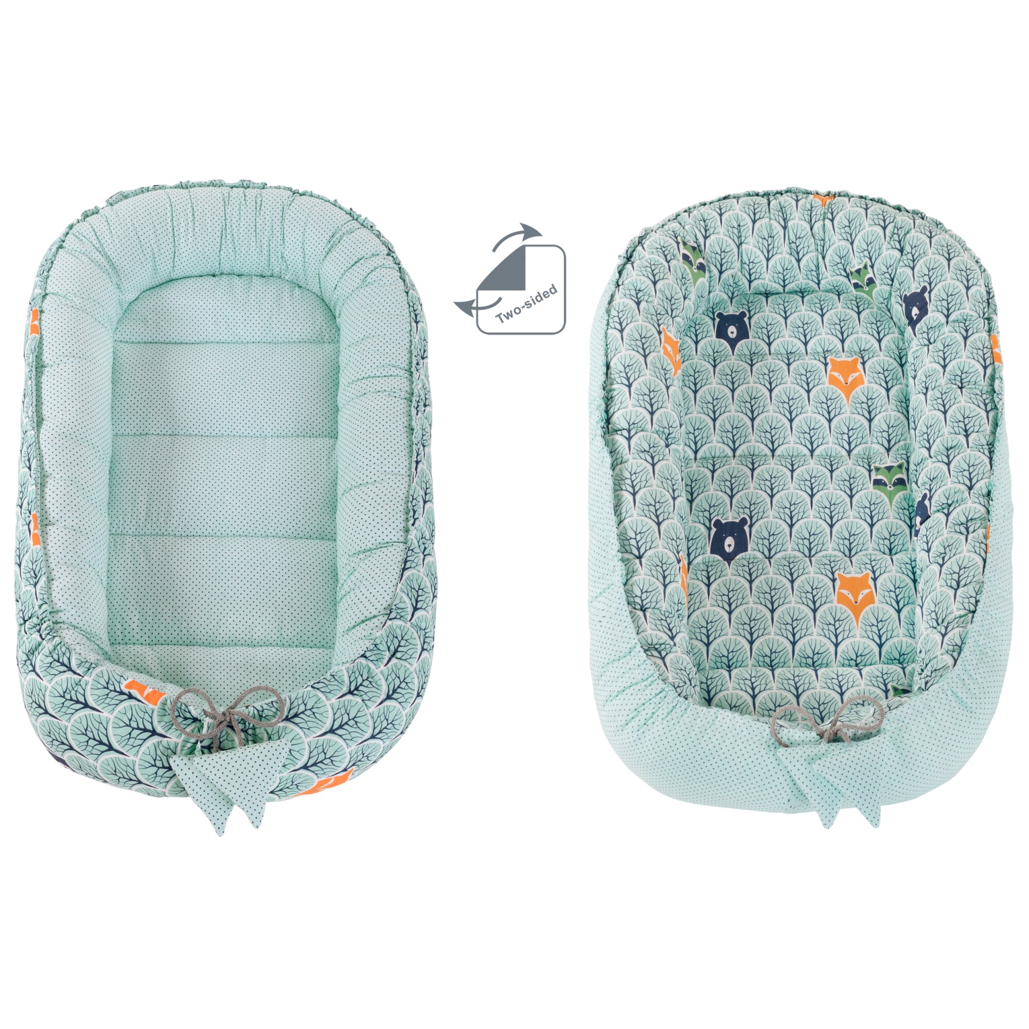 Set de 5 piese Cosulet bebe, Medi Partners, Model de padure, cu ...