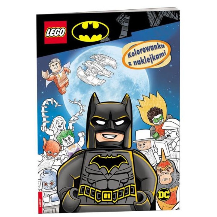 batman lego coloring book