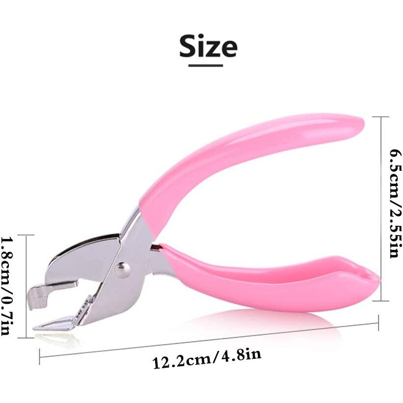 Capsator, Plastic/Metal, 12.2cm, Roz - eMAG.ro