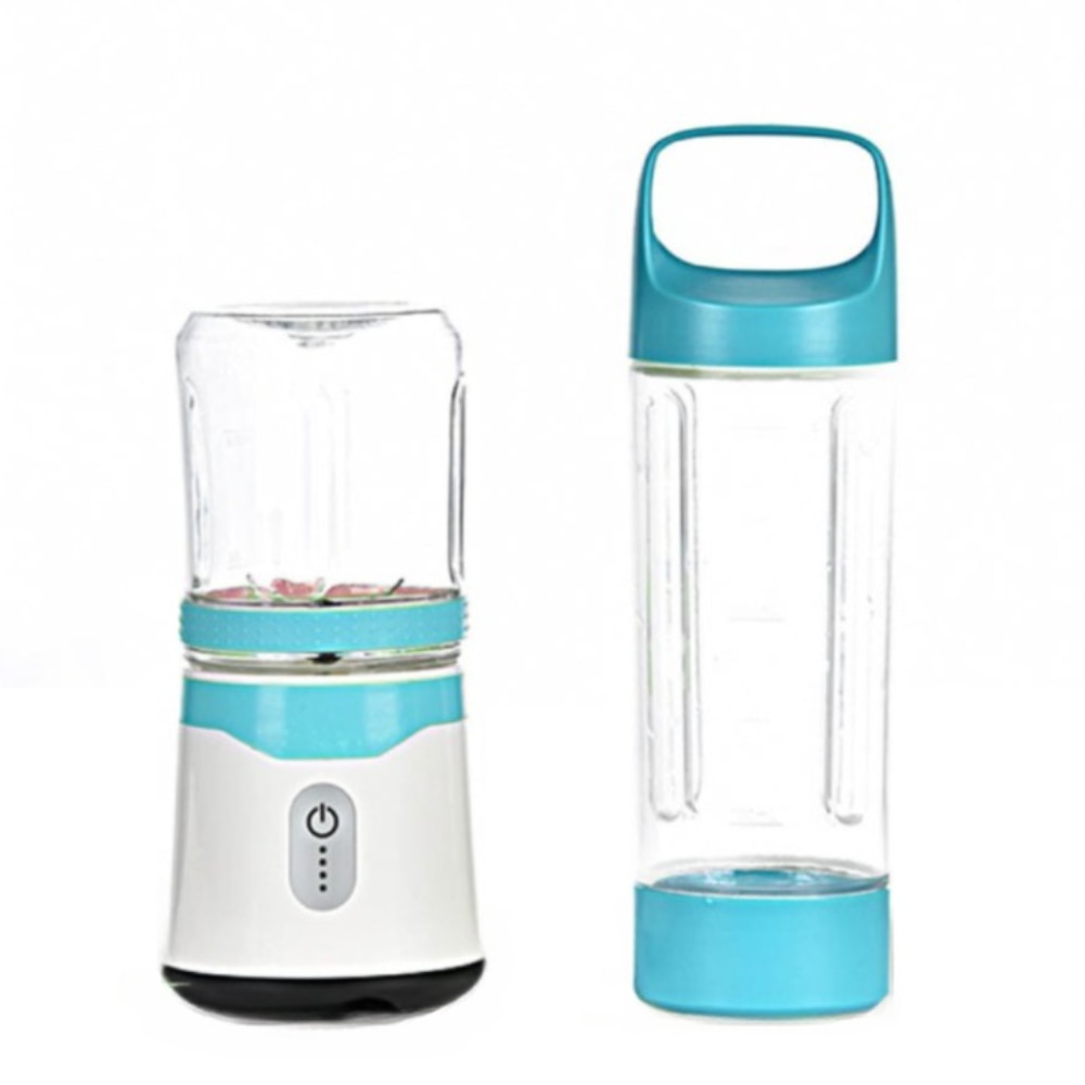 Mini Blender Portabil, Multifunctional, Acumulator Reincarcabil 4000 mAh, 6 Lame Din Otel ...