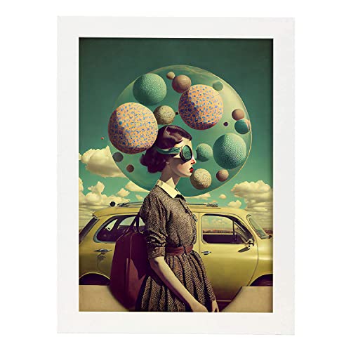 Poster in stil suprarealism cinematografic, Nacnic, Multicolor, A3 ...