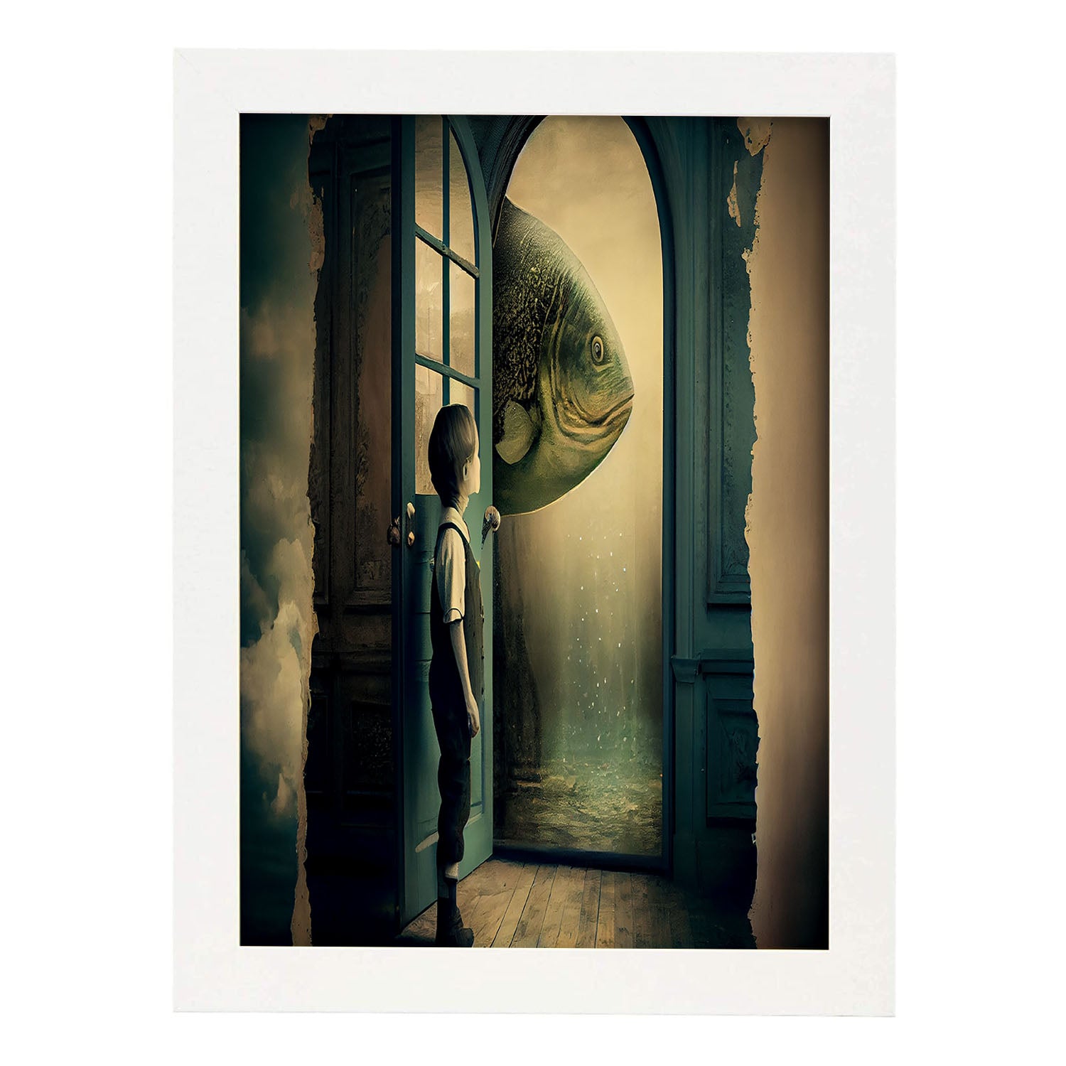 Tablou Nacnic, Model: Plimbare in stil suprarealism cinematografic ...