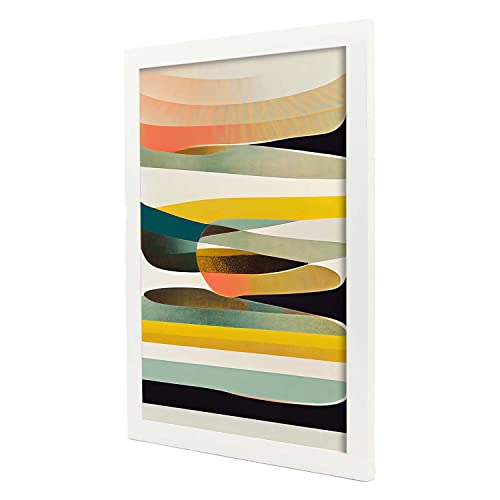 Tablou, Nacnic, In stil abstract, A3, Alb, 100084-1-A3-CM-ALB - eMAG.ro