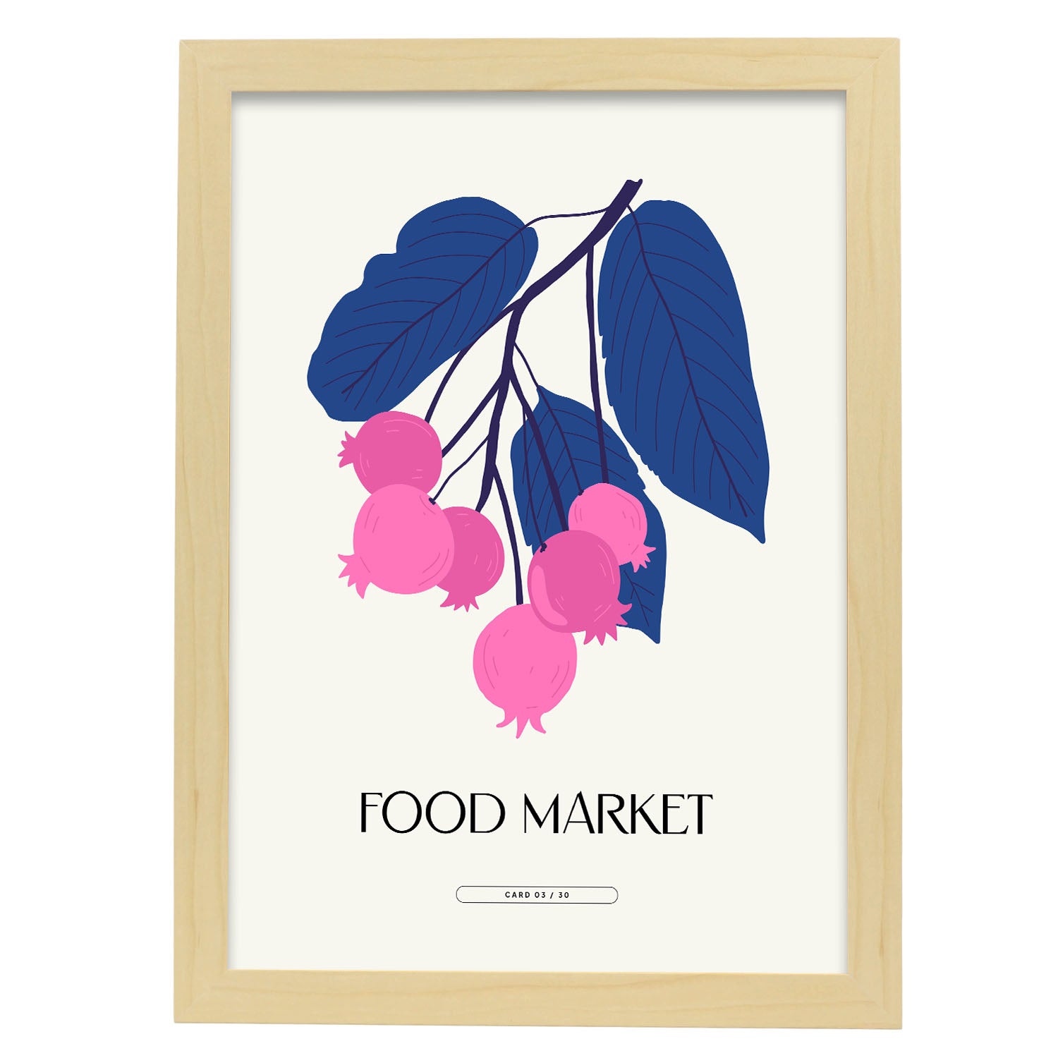 Tablou, Nacnic, Model fructe, Cu rama, A4 - eMAG.ro