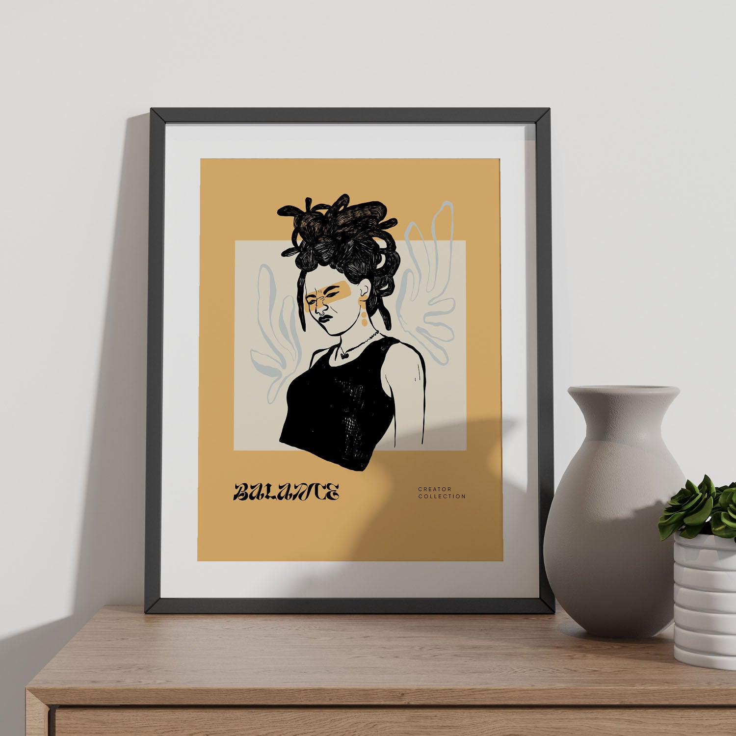 Tablou cu Ilustratii de arta moderna "Harmony", Nacnic, A3, 17316-1-A3 ...