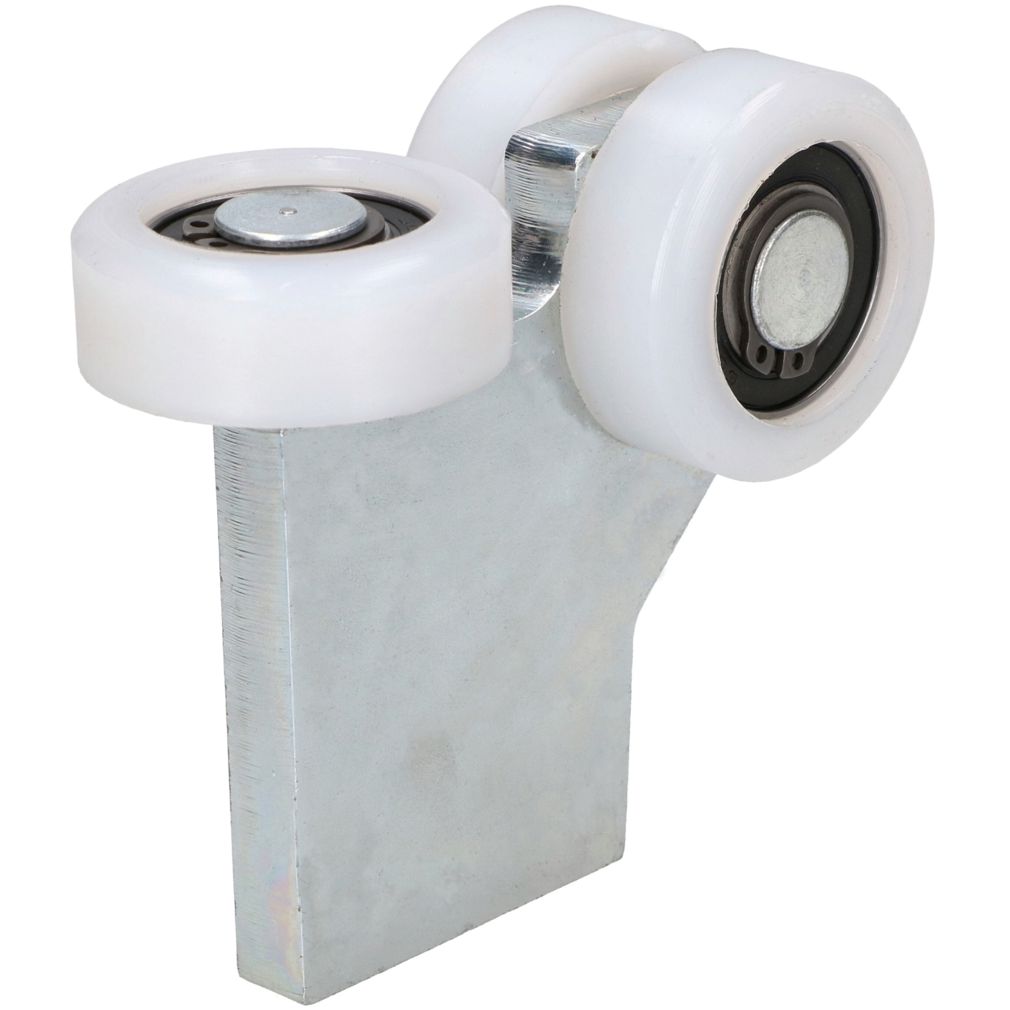 Set 2 buc x 3 roti porti culisante, Kotarbau, Otel, 43 mm, Multicolor ...