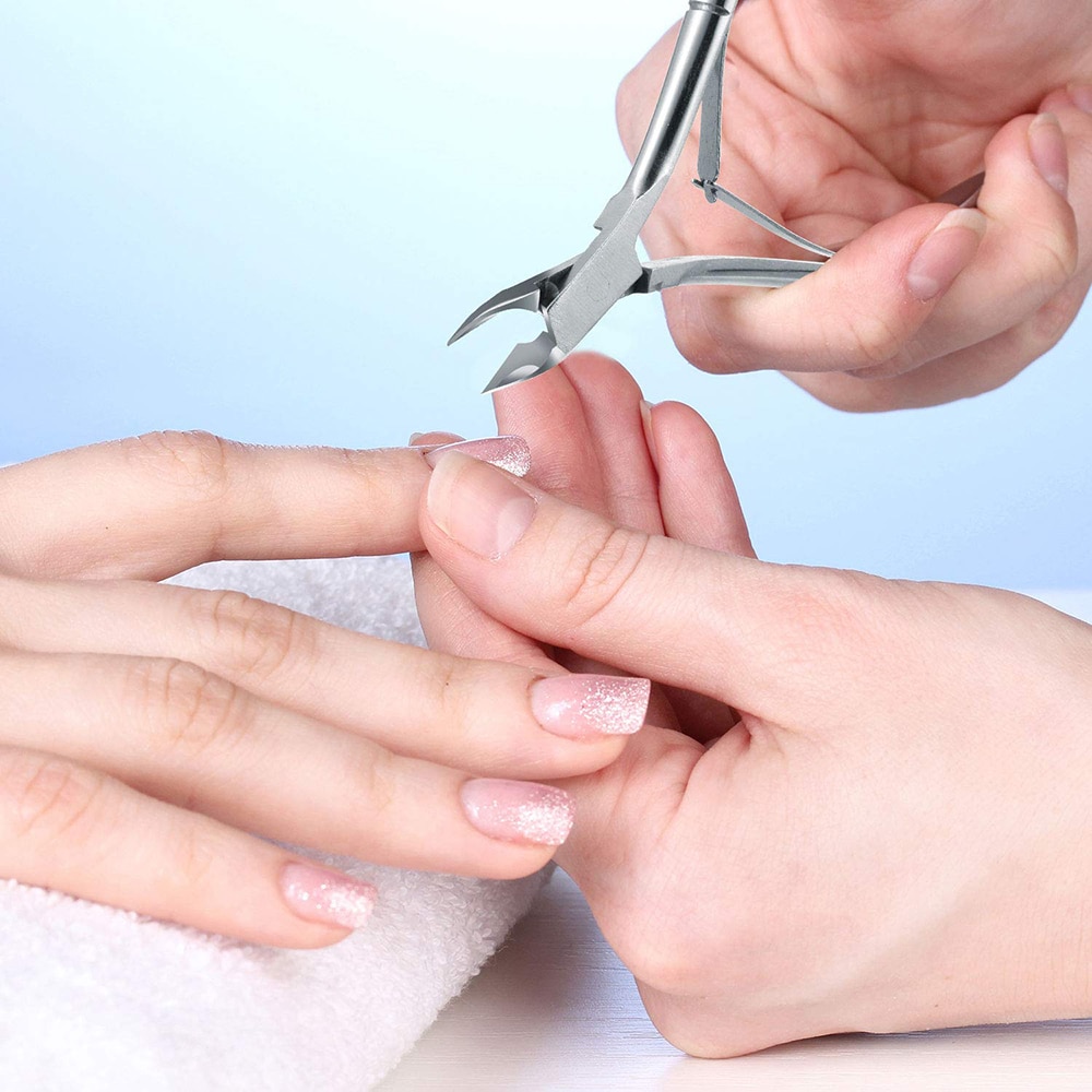 Set ingrijire 3 piese, forfecuta pentru cuticule, pusher cuticule ...