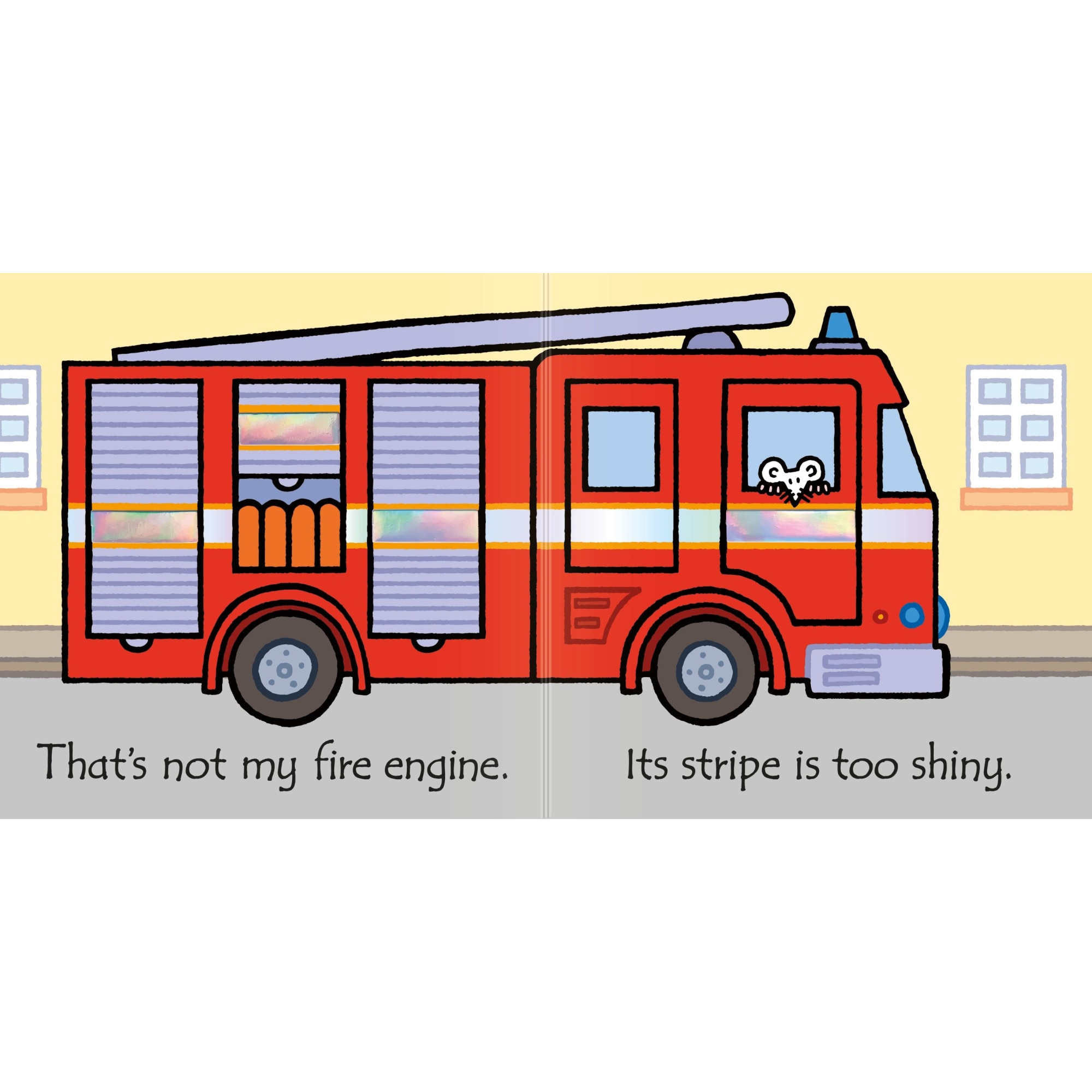Carte senzoriala, That's Not My Fire Engine..., Fiona Watt, Usborne ...