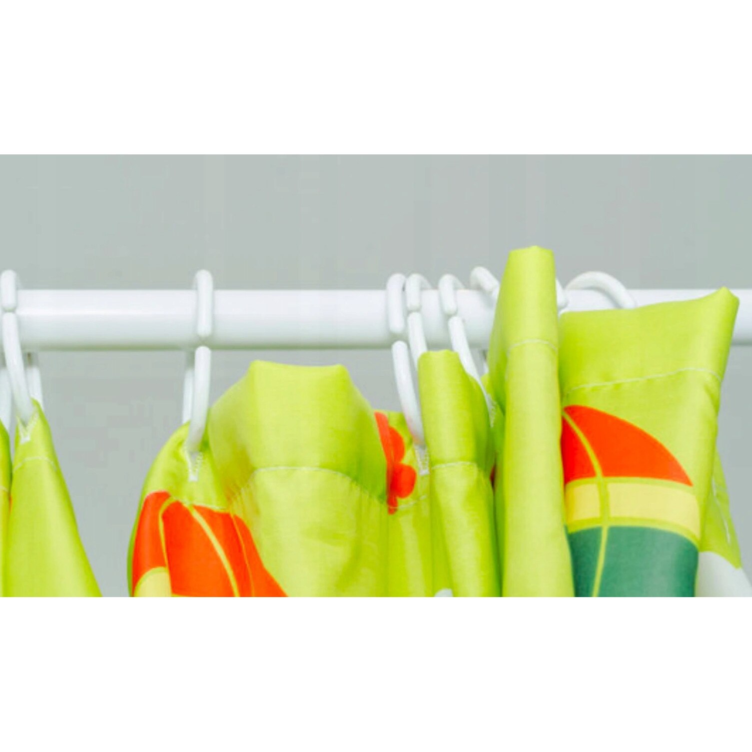 Set 12 inele pentru perdele de dus, Belever, Transparent - eMAG.ro